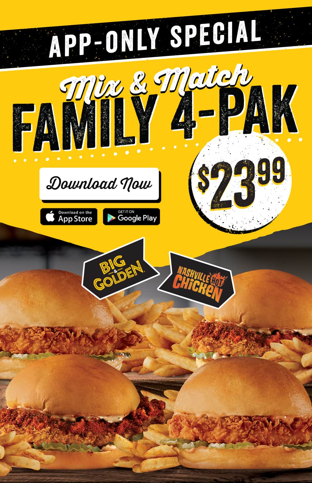 Golden Chick Restaurants – Chicken Tenders – Fried Chicken